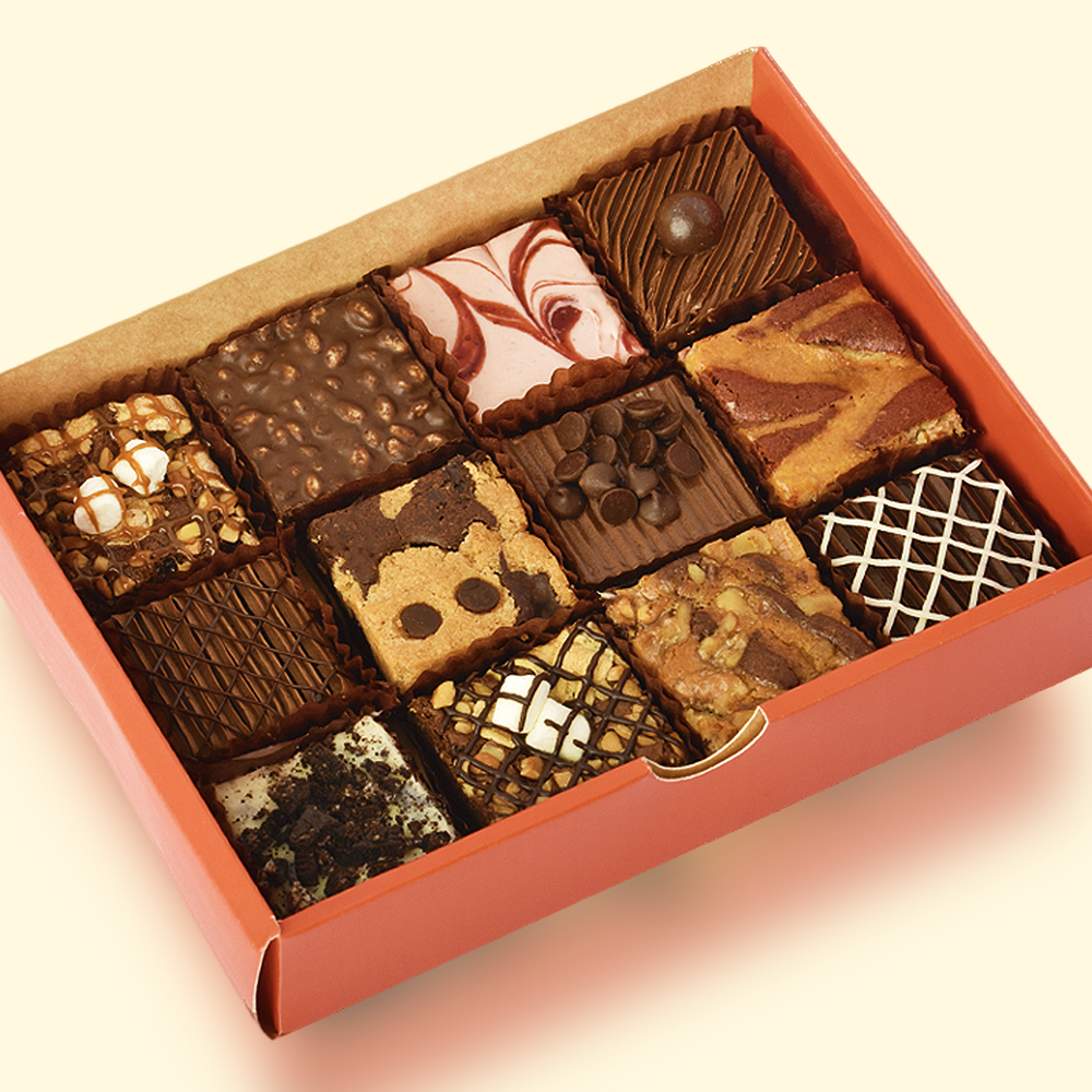 Pre-Assorted Box of 12 – Brownies Unlimited